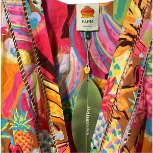 FARM Rio | Pants & Jumpsuits | Farm Rio Nwt Fruit Salad Romper Size Xl ...